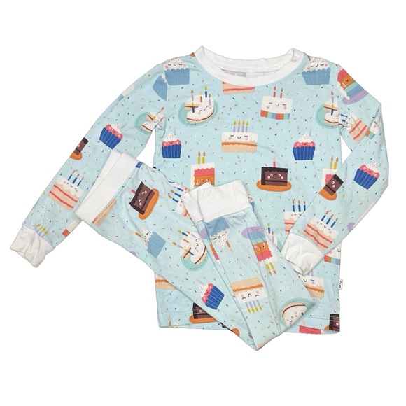 Little Sleepies | Pajamas | Little Sleepies Birthday Cake Pajamas ...
